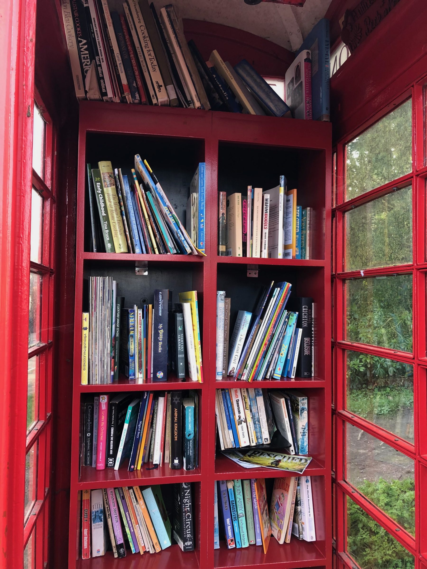 Telephone Box Library - ONSLOW VILLAGE RESIDENTS ASSOCIATION
